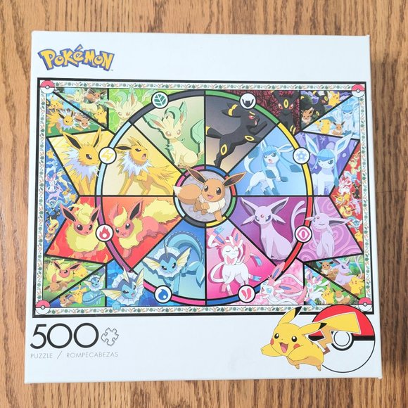 Buffalo Games | Toys | Buffalo Games Pokmon Eevees Stained Glass 50 ...